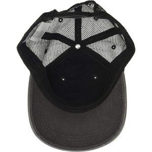 Accessories | Mens Canvas Meshback Cap Black | Poshmark